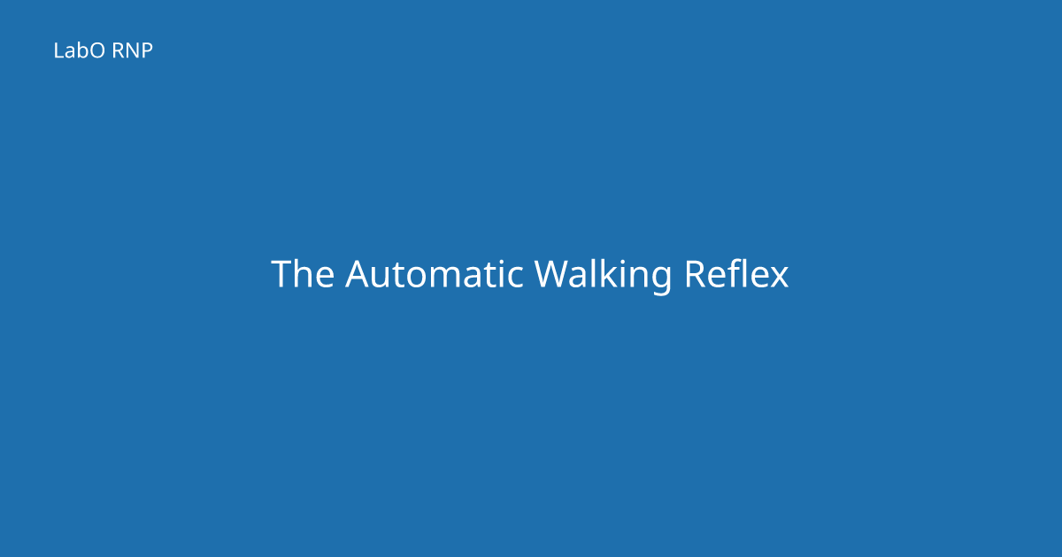 Automatic Walking Reflex: Boost Baby's Development | LabO RNP